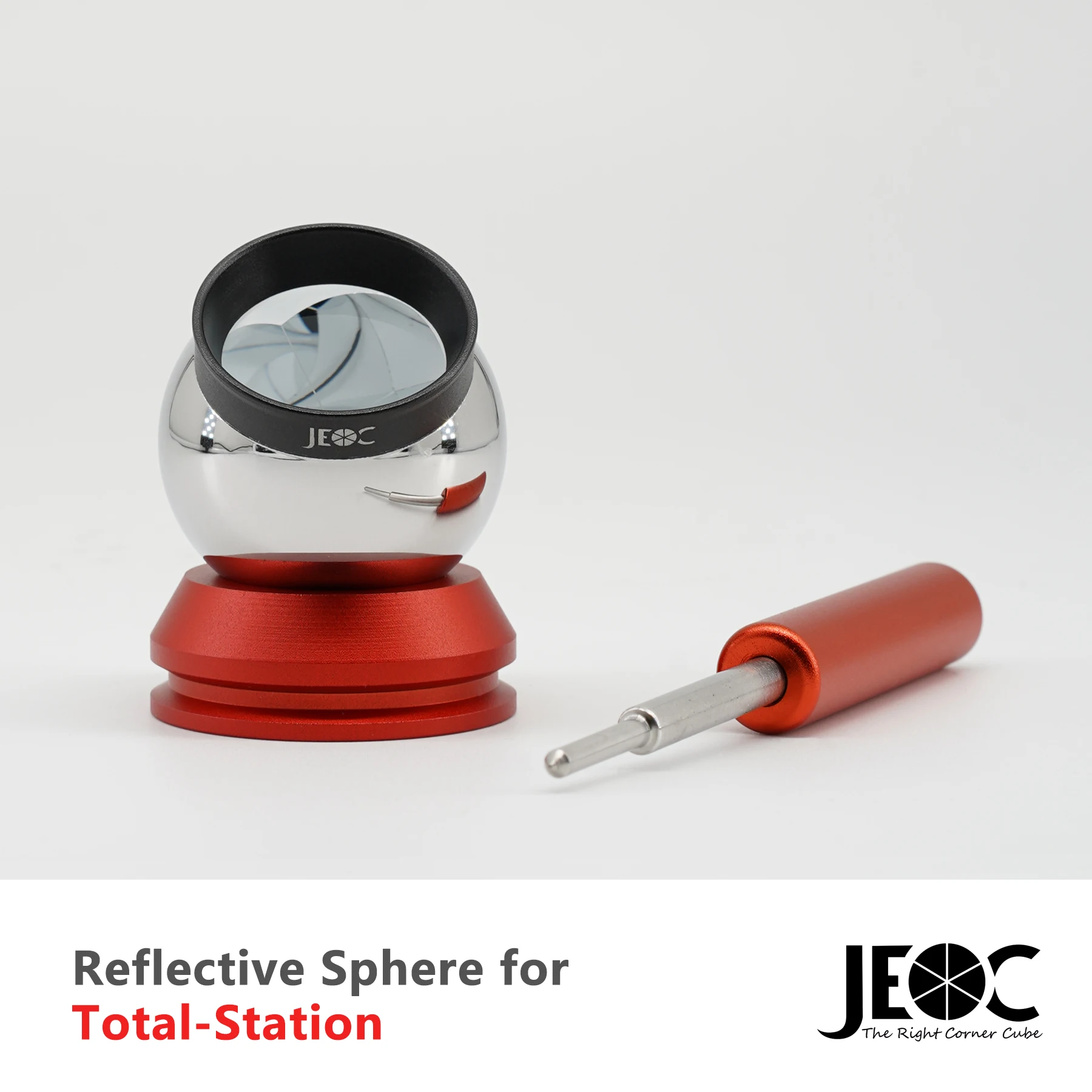 JEOC 1.5inch Reflective Sphere for Total-station, 38.1mm Ball Prism ...