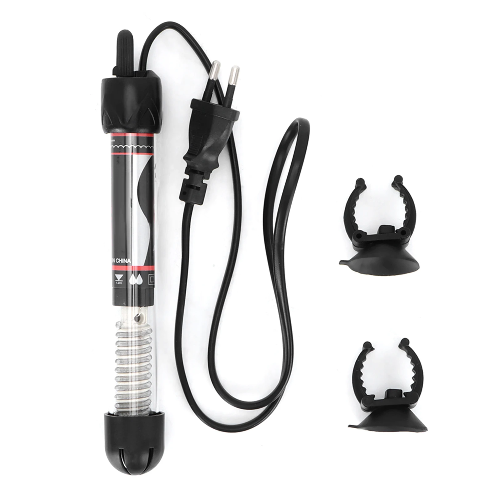 Small Heater Aquarium Heater Mini 220-240V HX-906 with 2 Suction Cups ...