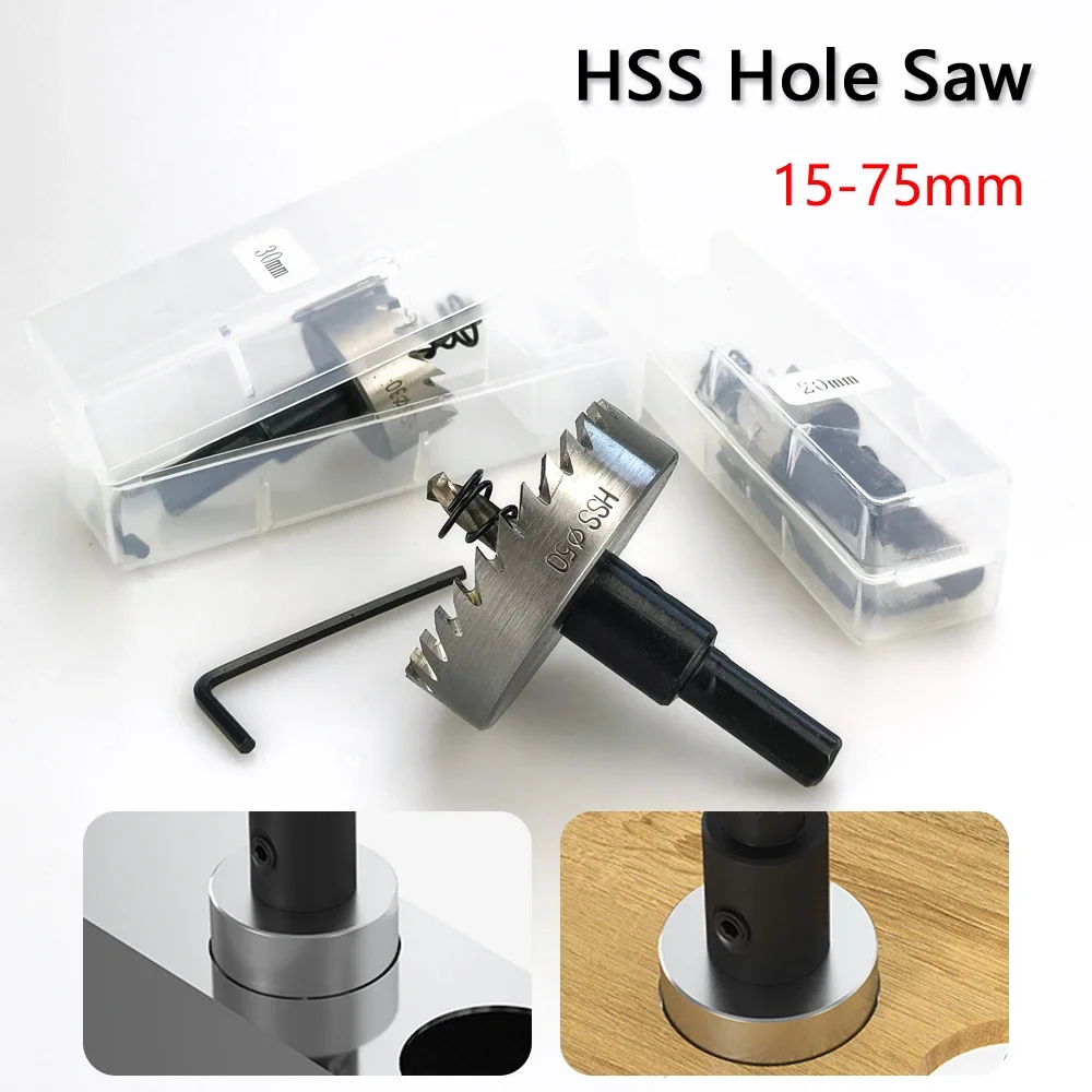 HSS-Hole-Saw-16-100mm-Cobalt-High-Speed-Steel-M35-Stainless-Steel-Tool ...