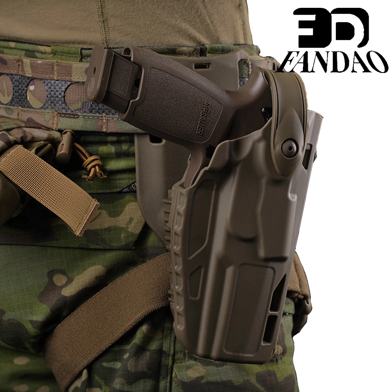 Tactical-Airsoft-Right-Handed-Holster-with-QLS-Quick-Release-System ...