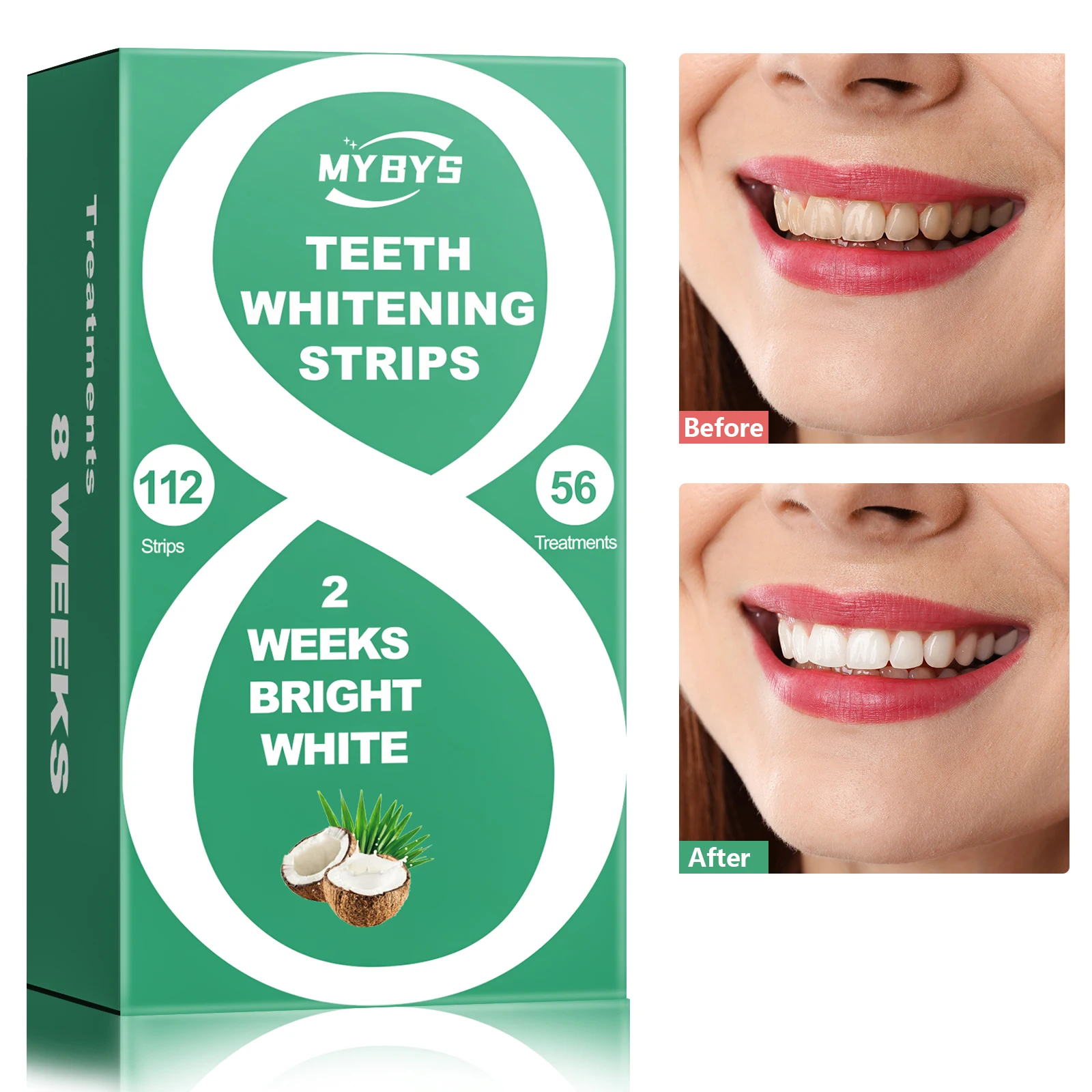 8-PAP-Teeth-Whitening-Strips-Original-Dental-Whitening-Dentist-Oral ...