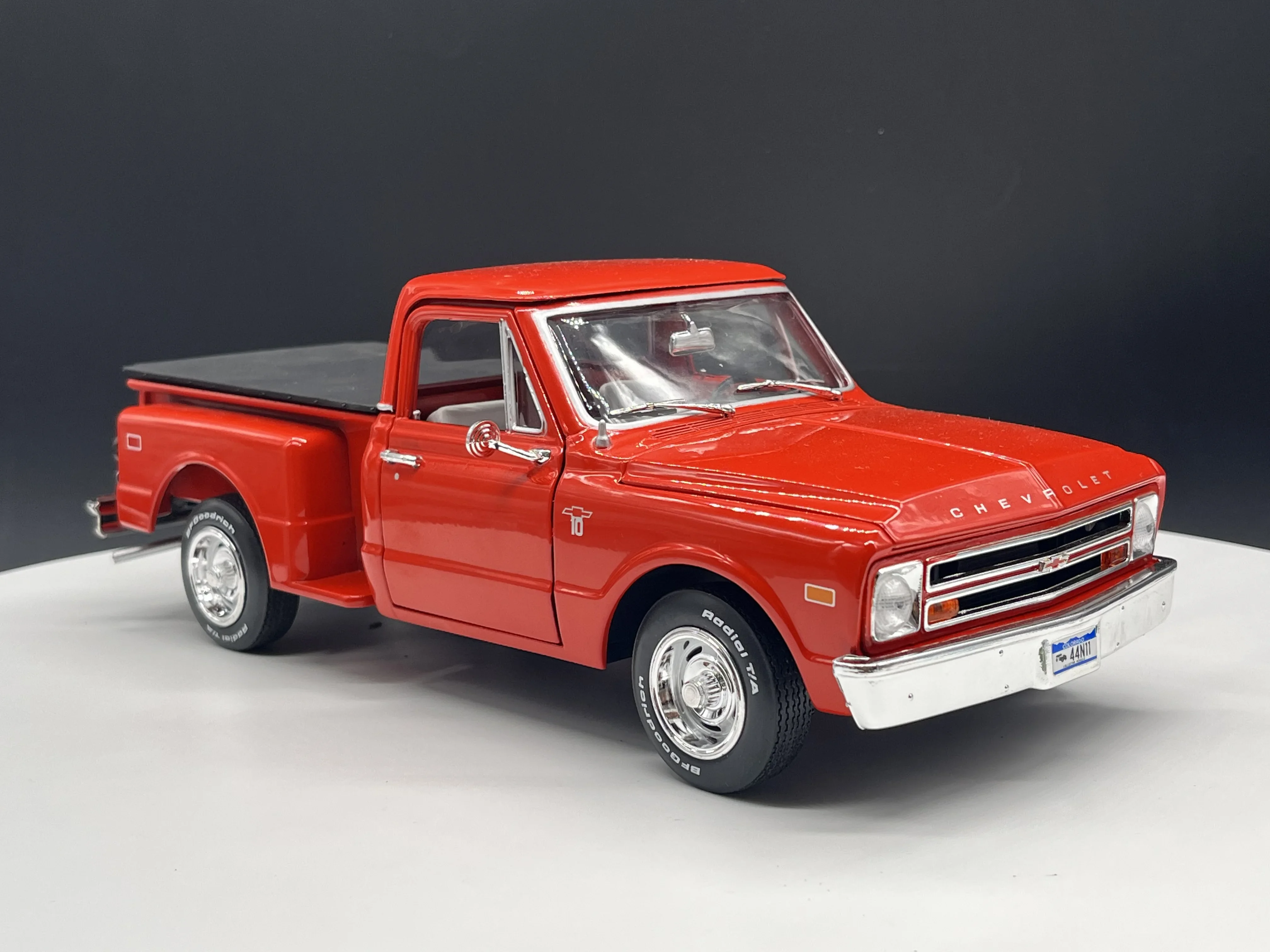 Diecast-1-18-Scale-CHEVY-C10-C-10-Stepside-Fire-Truck-Pickup-Truck ...