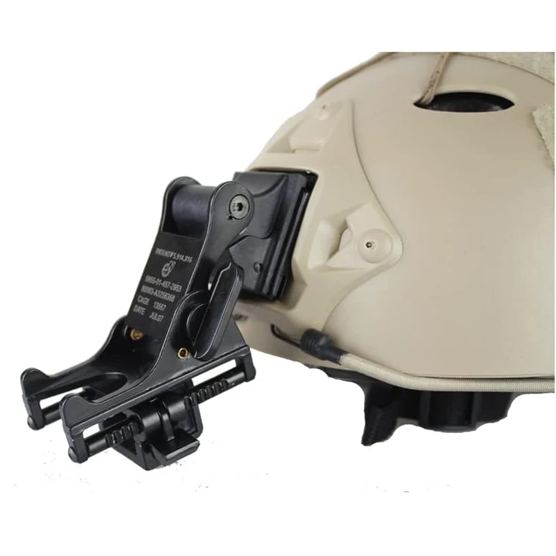 BOOIU-NVG-Base-Helmet-Mount-Kit-For-MICH-FAST-Rhino-NVG-PVS-14-PVS-7 ...