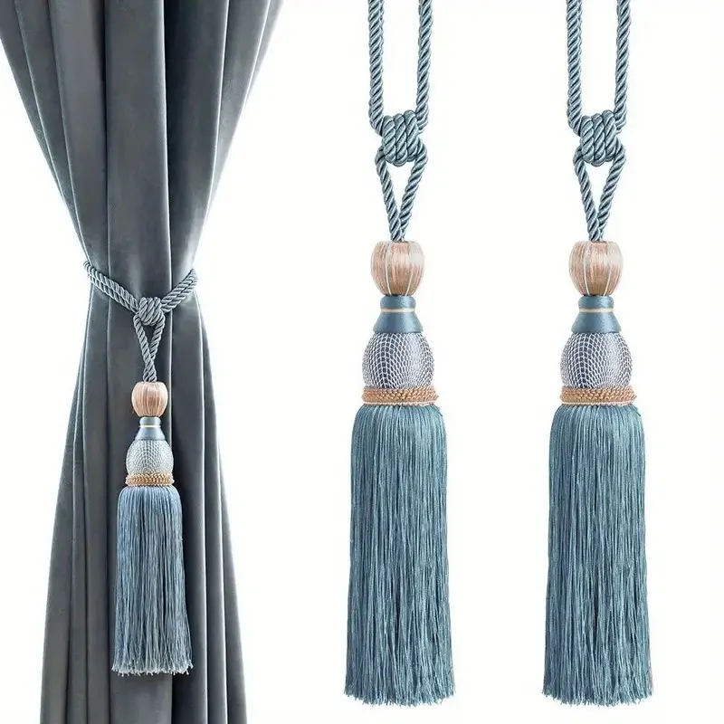 2pcs-Large-Luxury-Curtain-Tassels-Home-Decorative-Curtain-Tiebacks ...