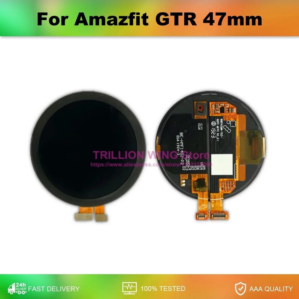 For Amazfit GTR 47mm A1901 A1902 Smart Watch LCD Display Touch Screen ...