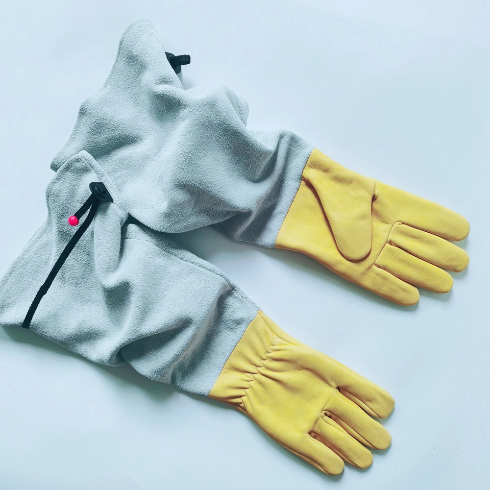 High-Quality-Garden-Gloves-Goatskin-Cow-Leather-Horticultural-Labor ...