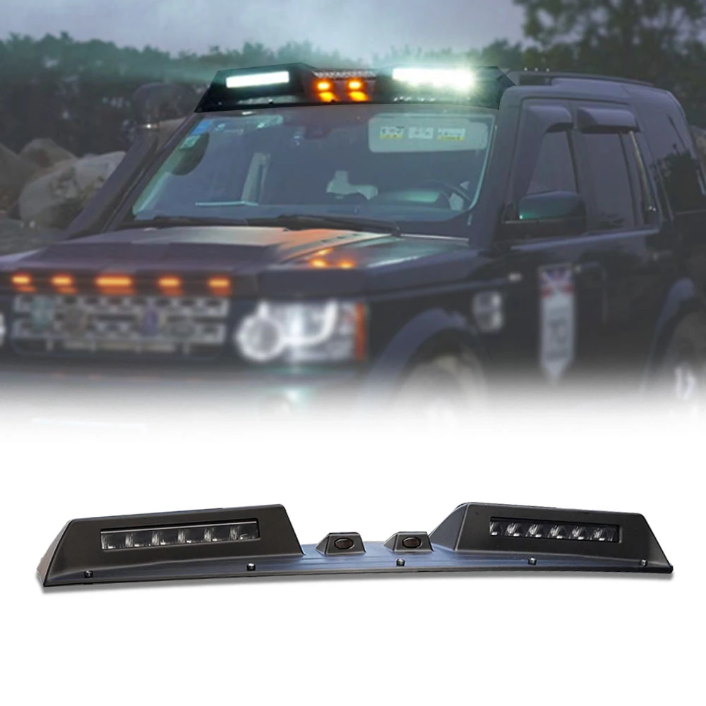 Roof Top Light Bar LED DRL Fits For LR Discovery 4 LR4 2006-2016 LR ...