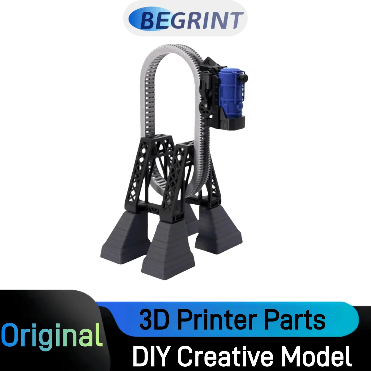 For-Bambu-Lab-3D-Printing-Track-Train-Creative-Model-Components ...