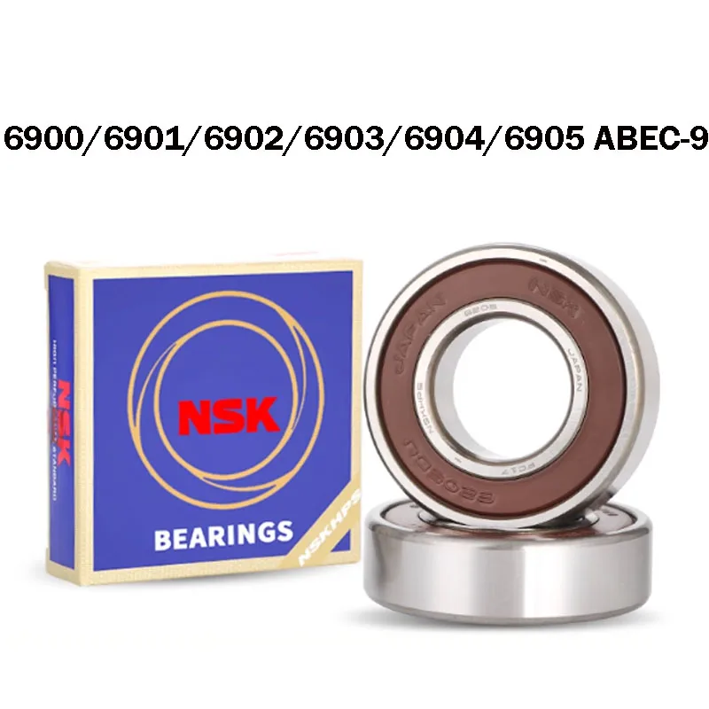 Japan Origin NSK Bearing Deep Groove Ball Bearings 6900 6901 6902 6903 ...