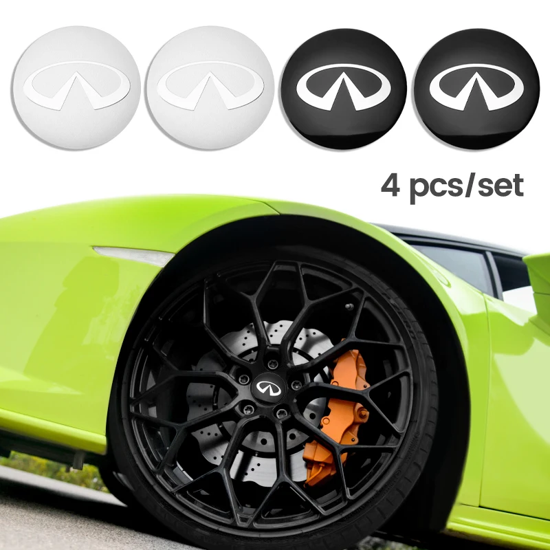 Car Hub Center Cover Vehicle Refitting Badge Wheel Caps Sticker For ...