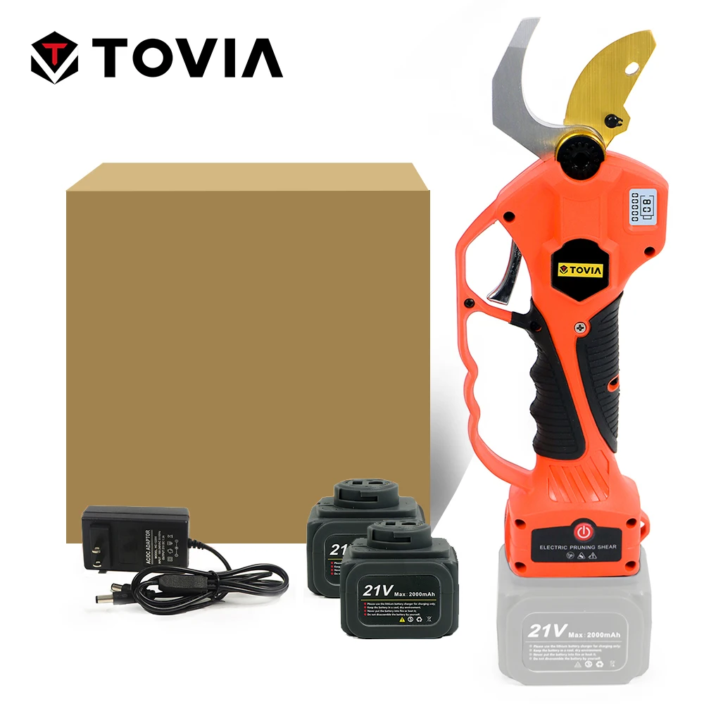 T-TOVIA-21V-Cordless-Pruner-Shear-Fruit-Tree-Bonsai-Pruning-Electric ...