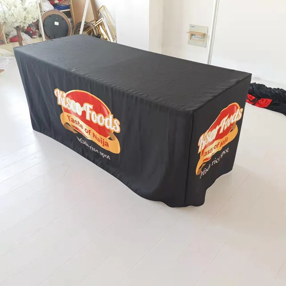 Mantel-de-mesa-ajustado-con-impresi-n-personalizada-logotipo ...