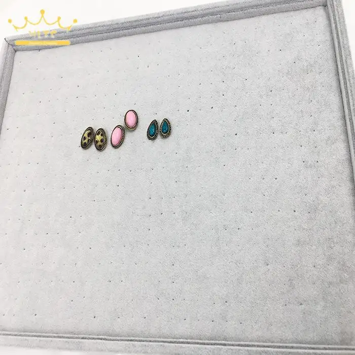 Ear-Stud-Organizer-Trays-Large-Capacity-Earrings-Storage-Plate-Velvet ...