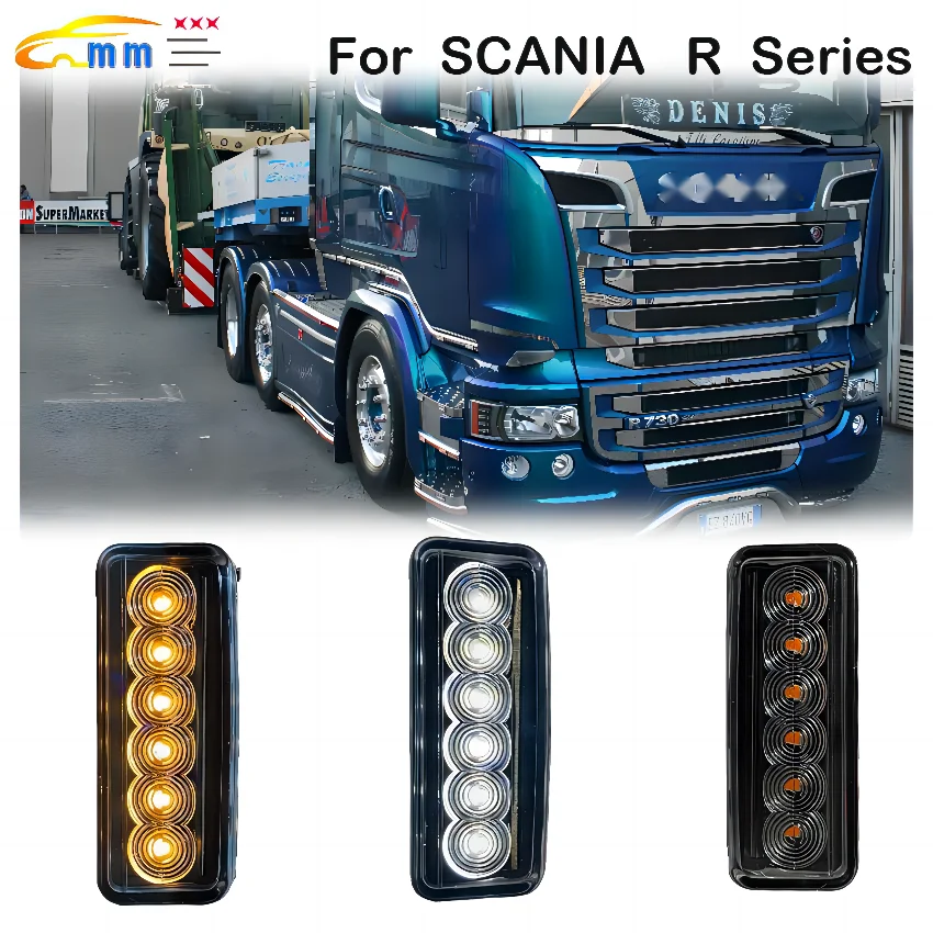 Luz-piezas-de-posici-n-amarilla-y-blanca-para-SCANIA-1928063-l-mpara ...