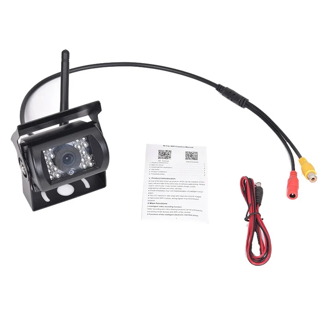 HD Vehicle Reversing Camera Wireless Rear View Camera WiFi Wide Angle ...