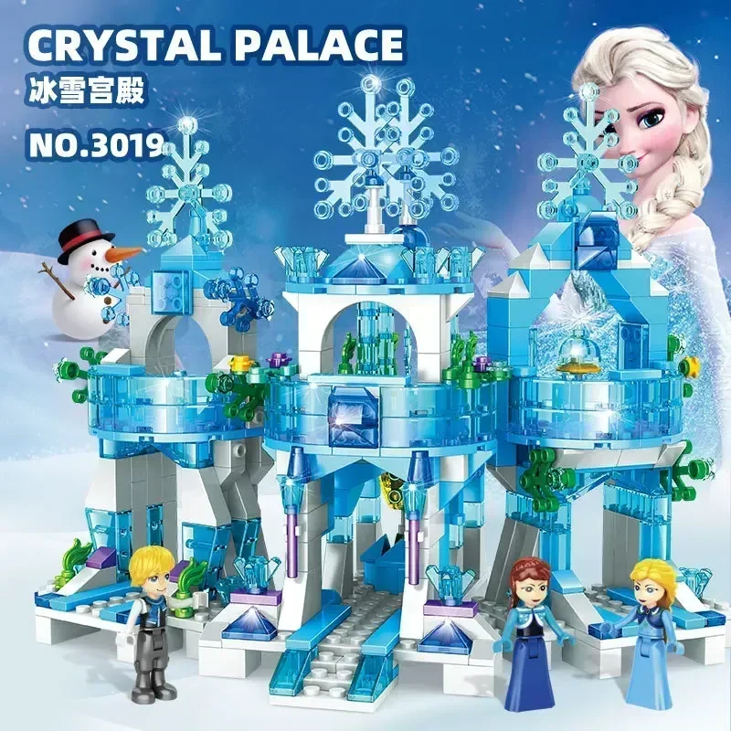 Disney-Frozen-Princess-Doll-Elsa-Building-Blocks-Toys-Sets-DIY-Gifts ...
