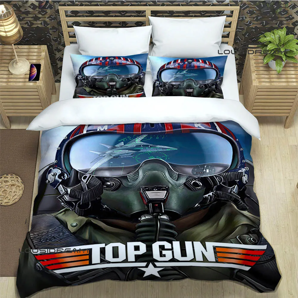 Movie-Top-Gun-Printed-Bedding-Sets-exquisite-bed-supplies-set-duvet ...