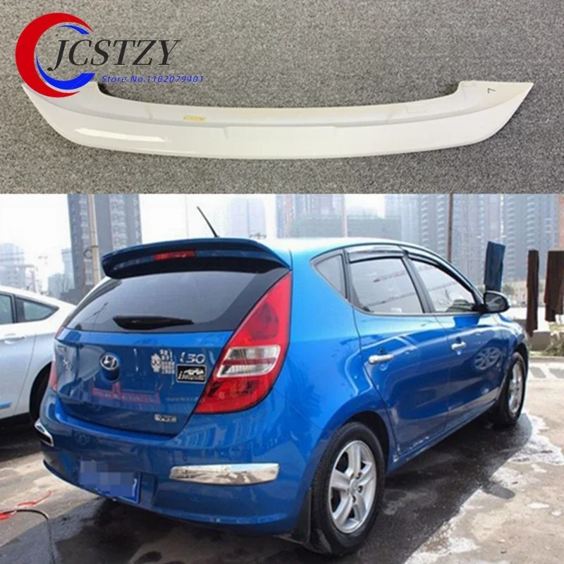 For Hyundai I30 Spoiler ABS Material Car Rear Wing Primer Color Rear ...