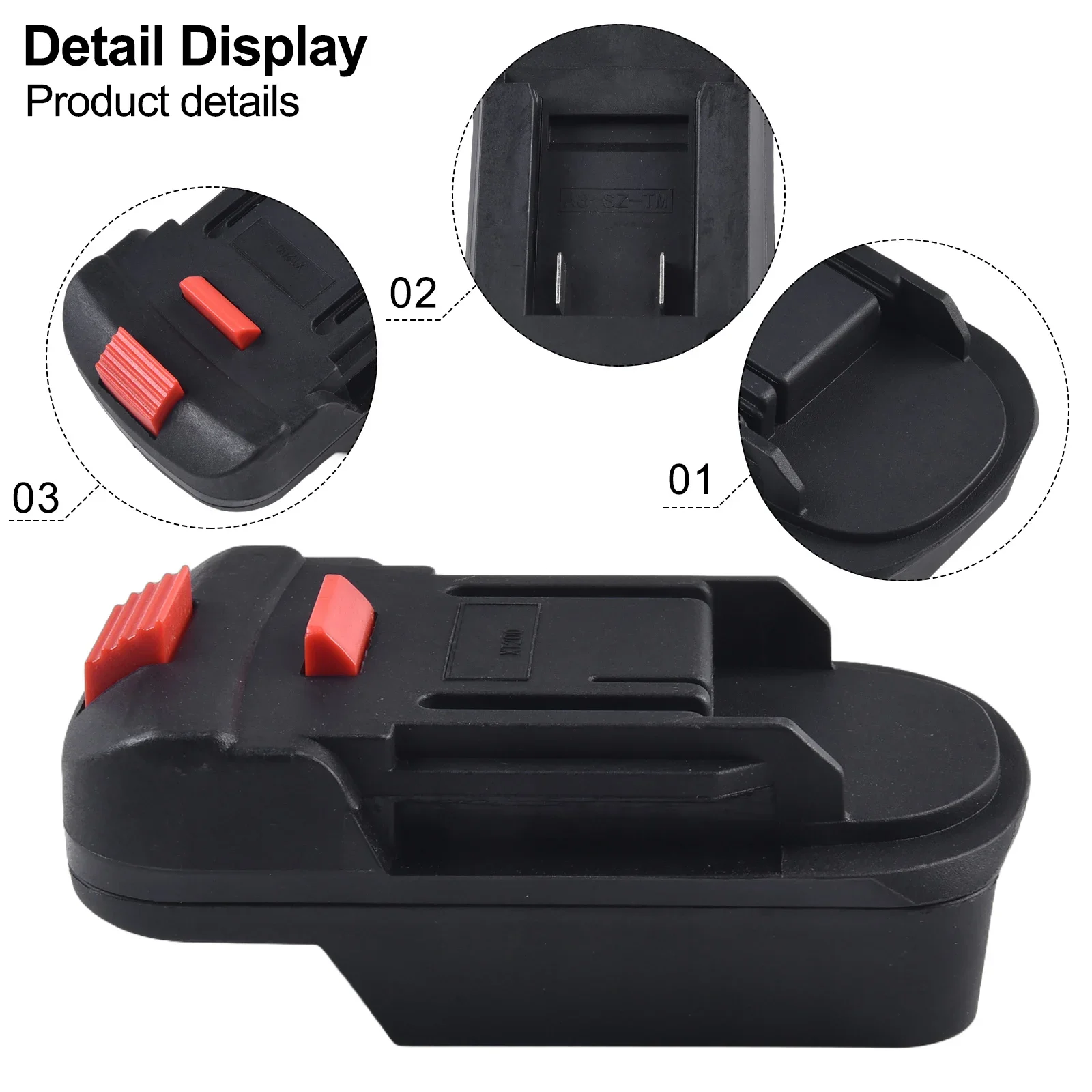 95x74x33-Mm-Battery-Adapter-DIY-Cable-Connector-For-Makita-BL1830 ...