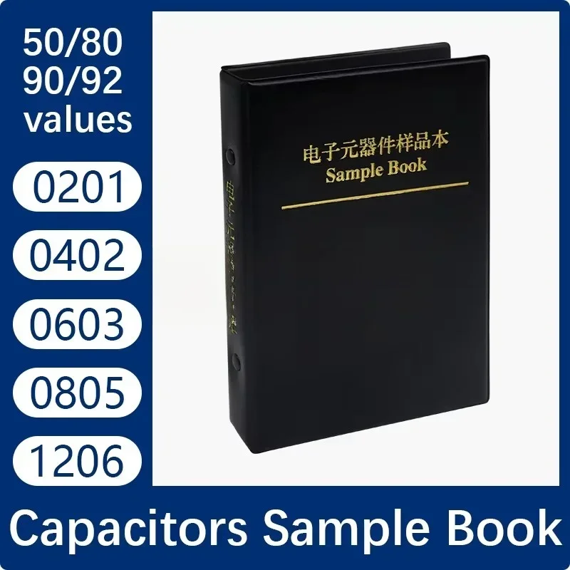 0201 0402 0603 0805 1206 SMD Capacitor Sample Book Chip Capacitance ...