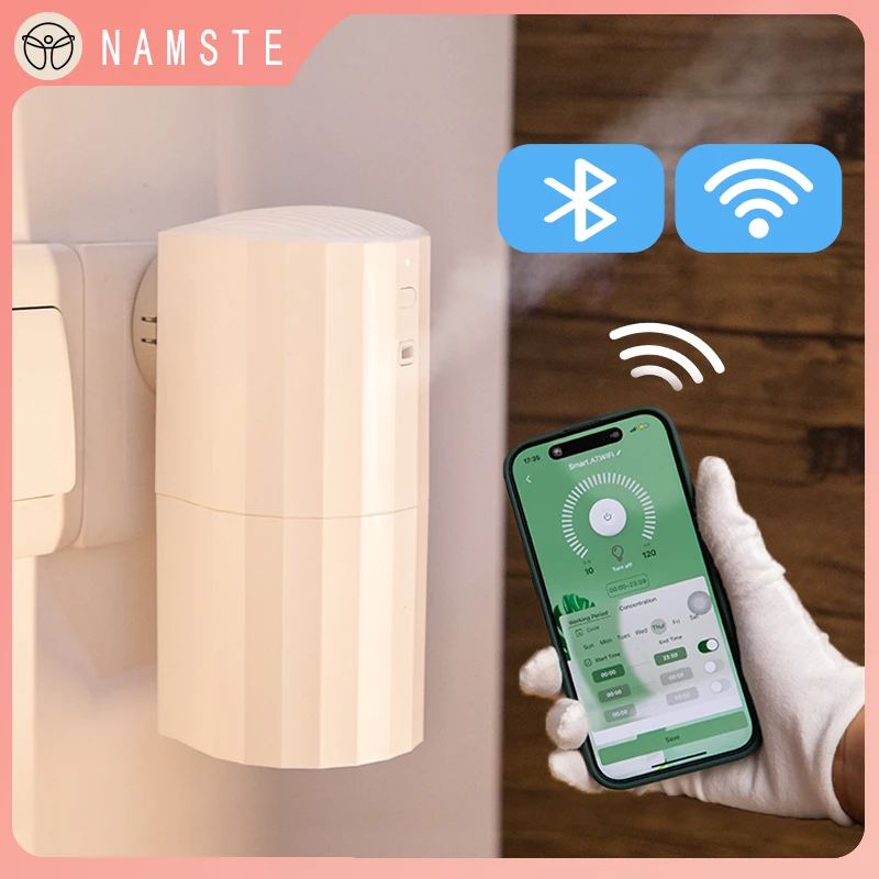 NAMSTE-WiFi-Bluetooth-Aromatherapy-Machine-Electric-Aromatic-Essential ...