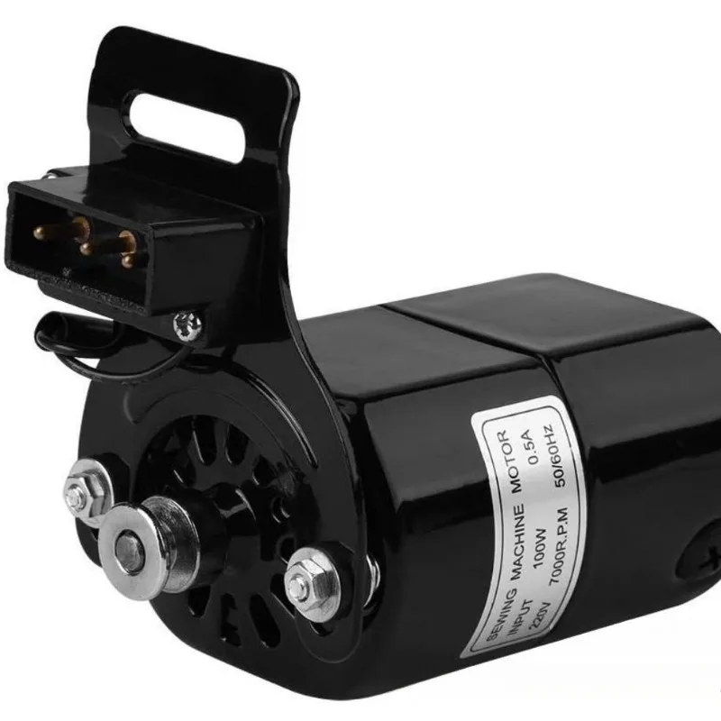 220V 100W Sewing Machine Motor Accessories Sewing Machine Motor With ...