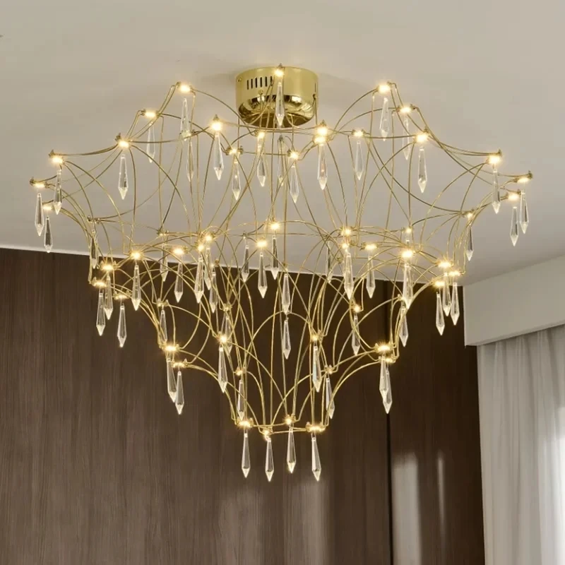 Deluxe-Crystal-Lamp-Deluxe-Star-Lamp-Firefly-Pendant-Lamp-Modern-LED ...