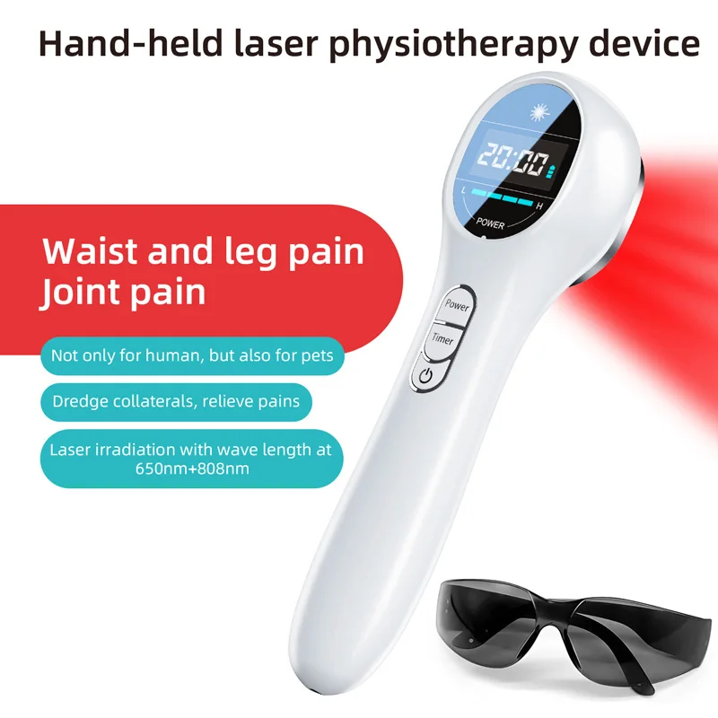 Handheld-Infrared-Physiotherapy-Instrument-Semiconductor-Laser ...