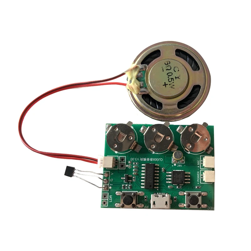 Recordable-DIY-Christmas-Gift-Box-Sound-Module-Button-Control-Voice-PCB ...