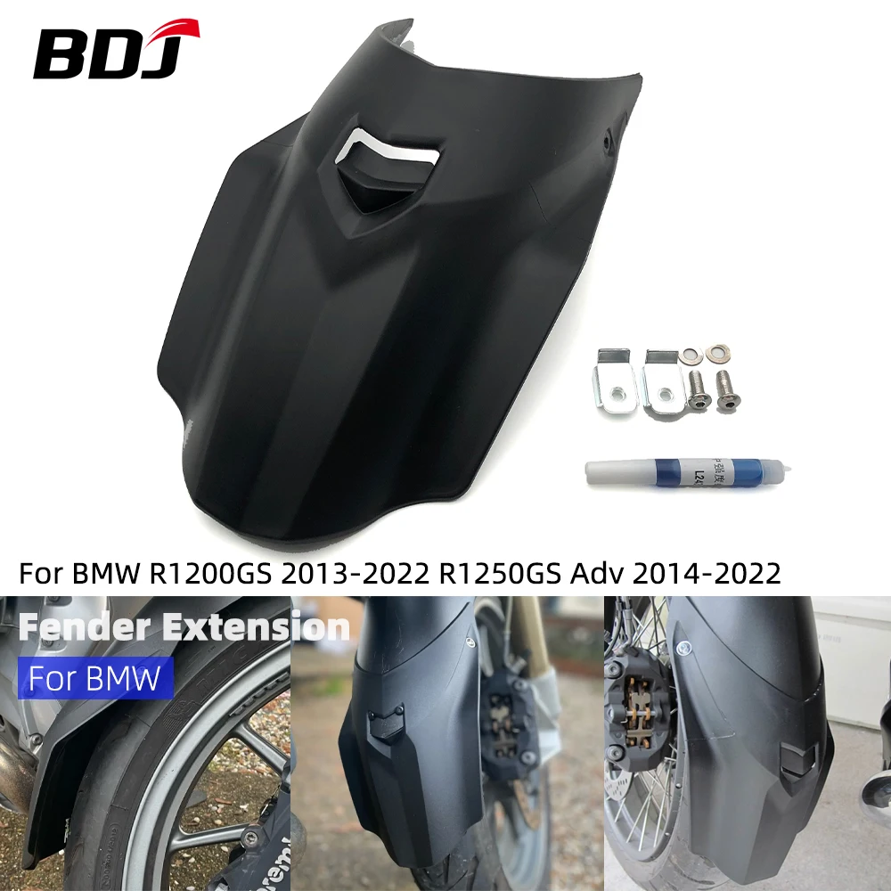BDJ R1200GS Front Fender Extension R1250GS Motorcycle Mudguard Splash ...