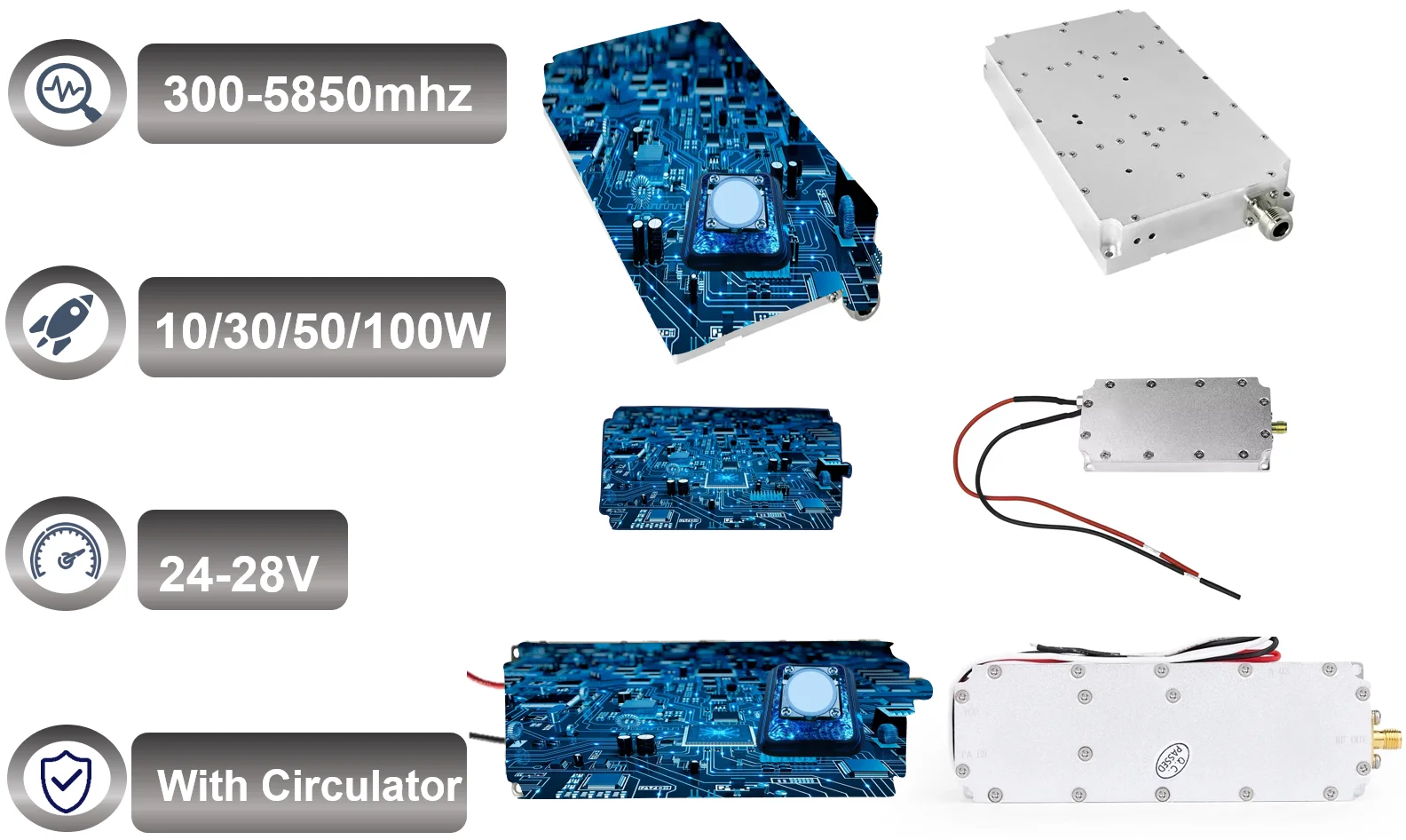 400MHZ-500MHZ-reb-RF-module-10W-30W-50W-100W-433MHZ-Radio-frequency ...