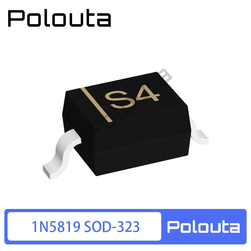 50-Pcs-1N5819W-1N5819WS-Printed-S4-SOD-323-SMD-Schottky-Diode-DIY ...