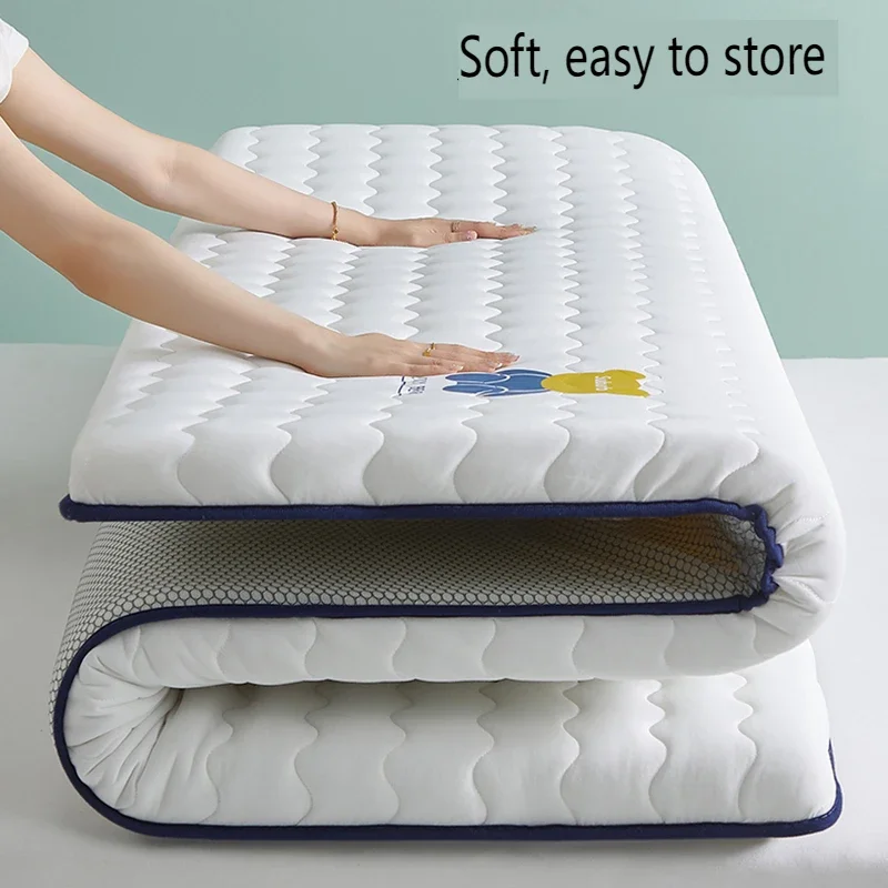 Foldable-soybean-fiber-mattress-family-homestay-tatami-floor-mat ...