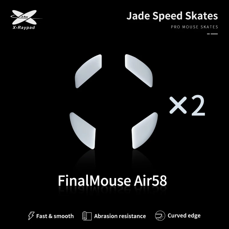 Xraypad-Jade-Speed-finalmouse-air58-ninja-skates-X-raypad-skates-Mice ...