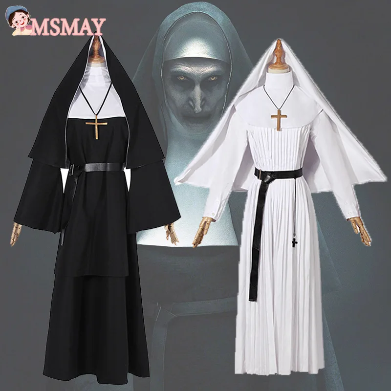 MsMay-disfraz-de-Cosplay-de-la-monja-para-mujer-disfraz-de-Halloween ...