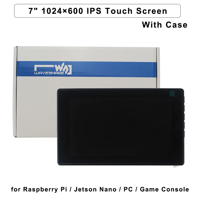 7 Inch Raspberry Pi Touch Screen LCD + Case Toughened Glass Cover 1024× ...