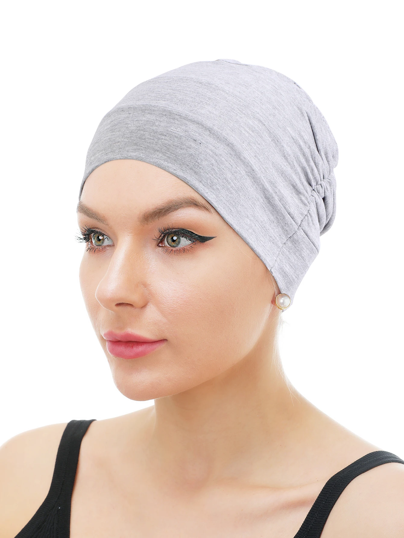Women-Modal-Cotton-Turban-Ladies-Night-Sleep-Hat-Full-Cover-Inner-Hijab ...