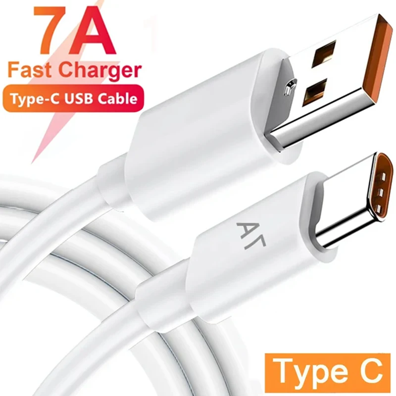 7A Type-C Cable Fast Charger Data Cable for MacBook Pro IPad Pro ...