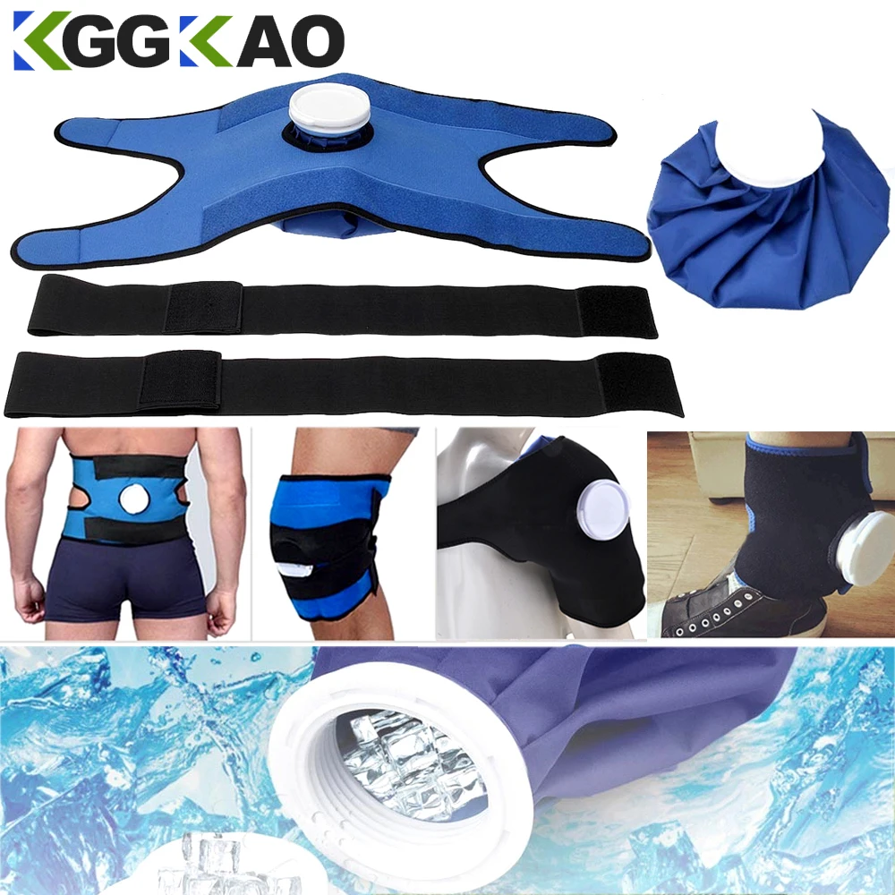 1Pc Professional Ice Bag Bandage with Reusable Ice Bag Pack for Arm ...