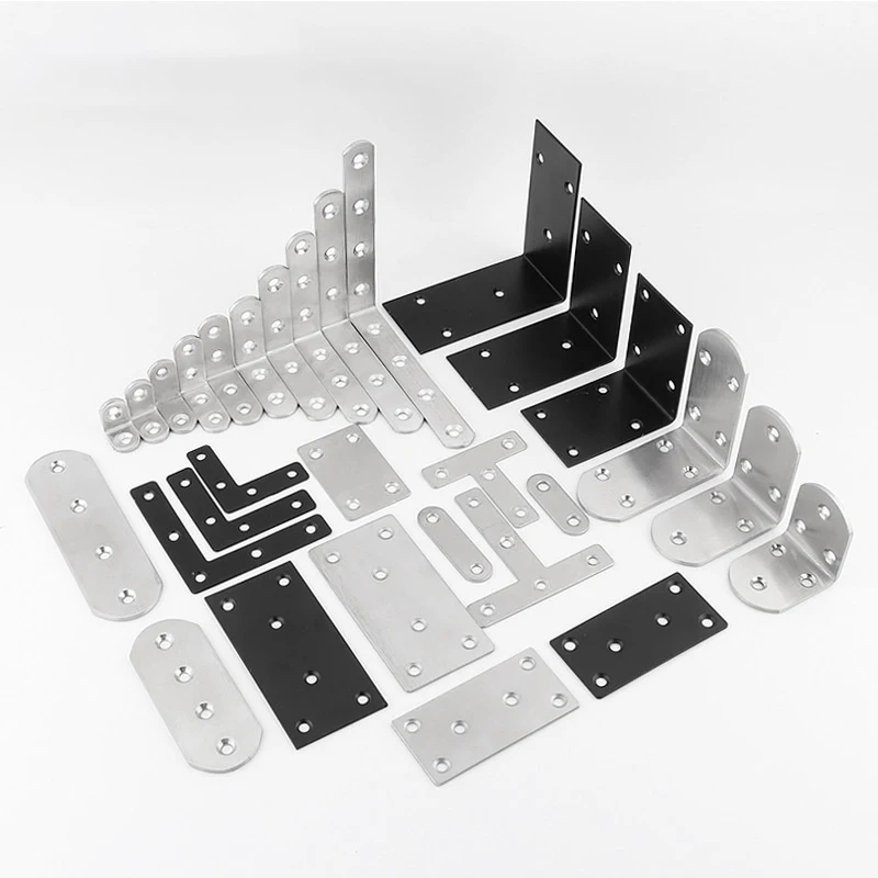 4PCL-Stainless-Steel-Angle-Corner-Brackets-Fasteners-Protector-Corner ...