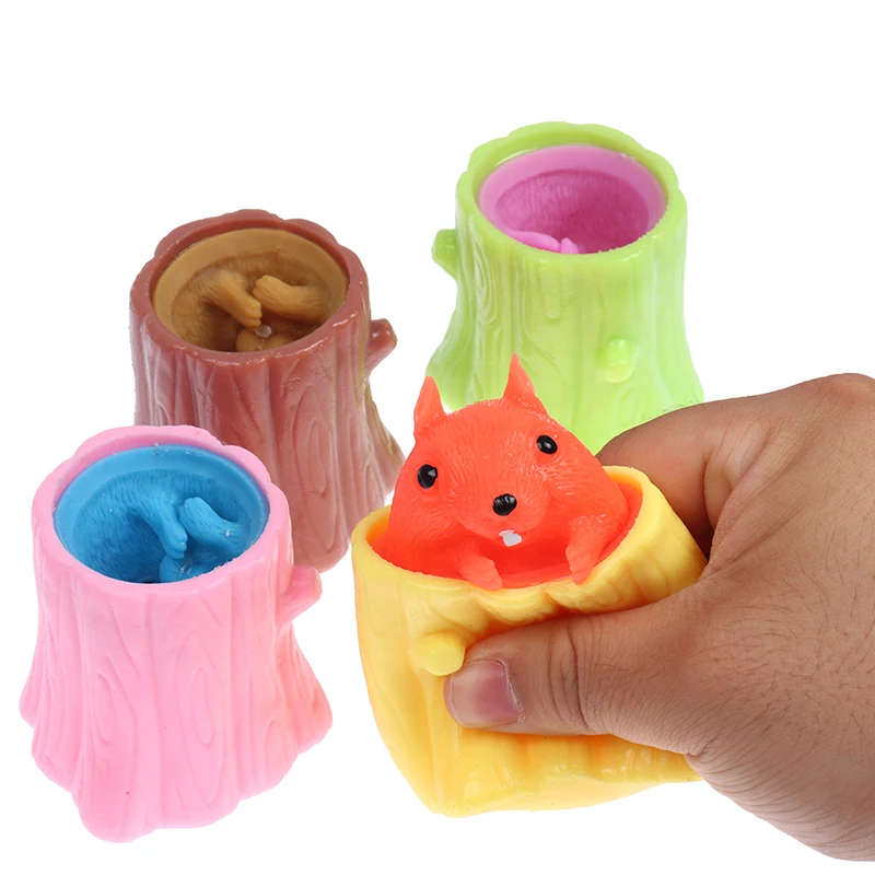 Squeeze-Stump-Squirrel-Cup-Antistress-Childrens-Fidget-Toy ...