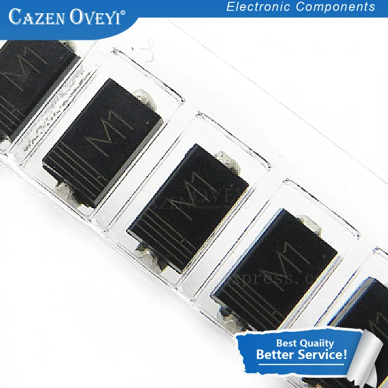 100pcs-lot-IN4001-DIODE-SMA-M1-1N4001-SMD-1A-50V-Rectifier-Diode-In ...