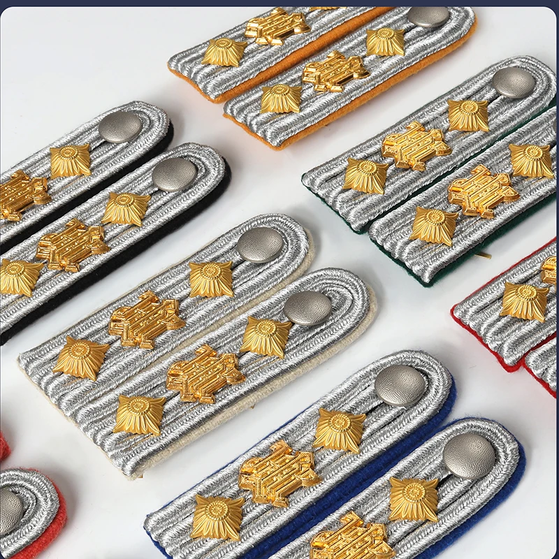 Bullion Wire Shoulder Badge Epaulette For Germany Military Performance ...