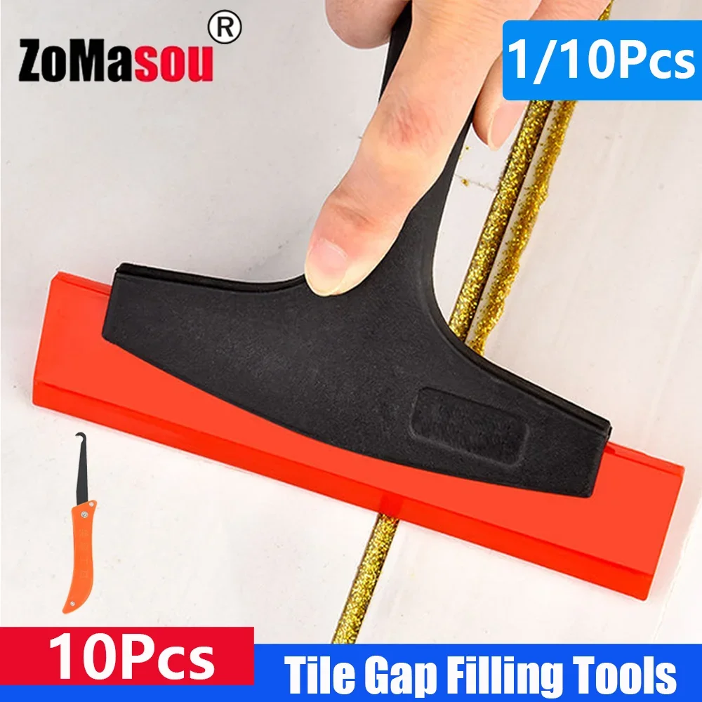 1-10Pc-Multifunction-Tile-Gap-Filling-Cleaning-Scraper-Shovel-Grout-for ...