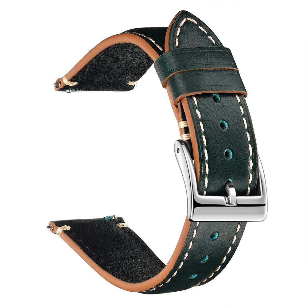 How Side Stitch Leather Watch