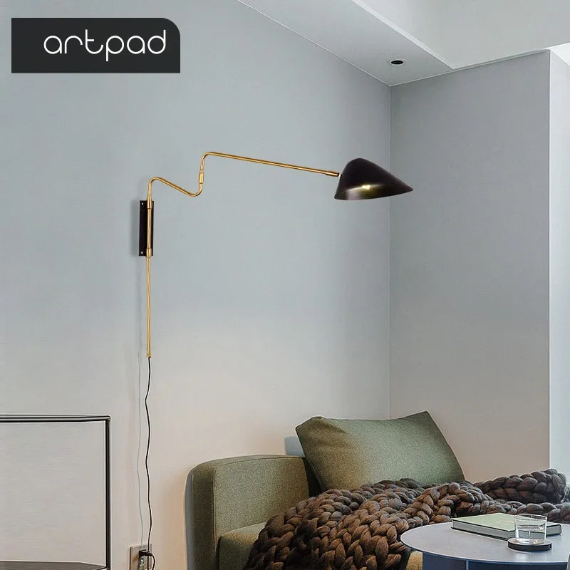 Modern-Wall-Lamp-With-Switch-Living-Room-Decoration-Bedroom-Reading ...