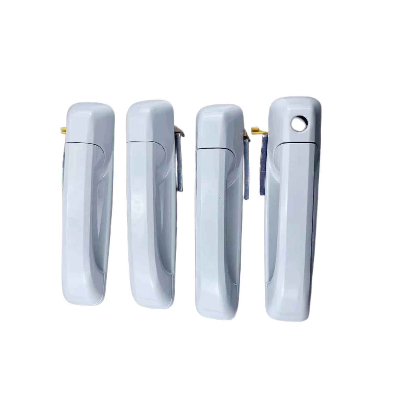 Front and Rear 4Pcs Door Handle Handle Bright White(PW7) Compatible ...