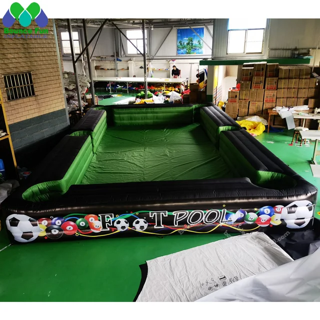 Hot Selling Human Inflatable Snooker Football/Soccer Table Pool ...