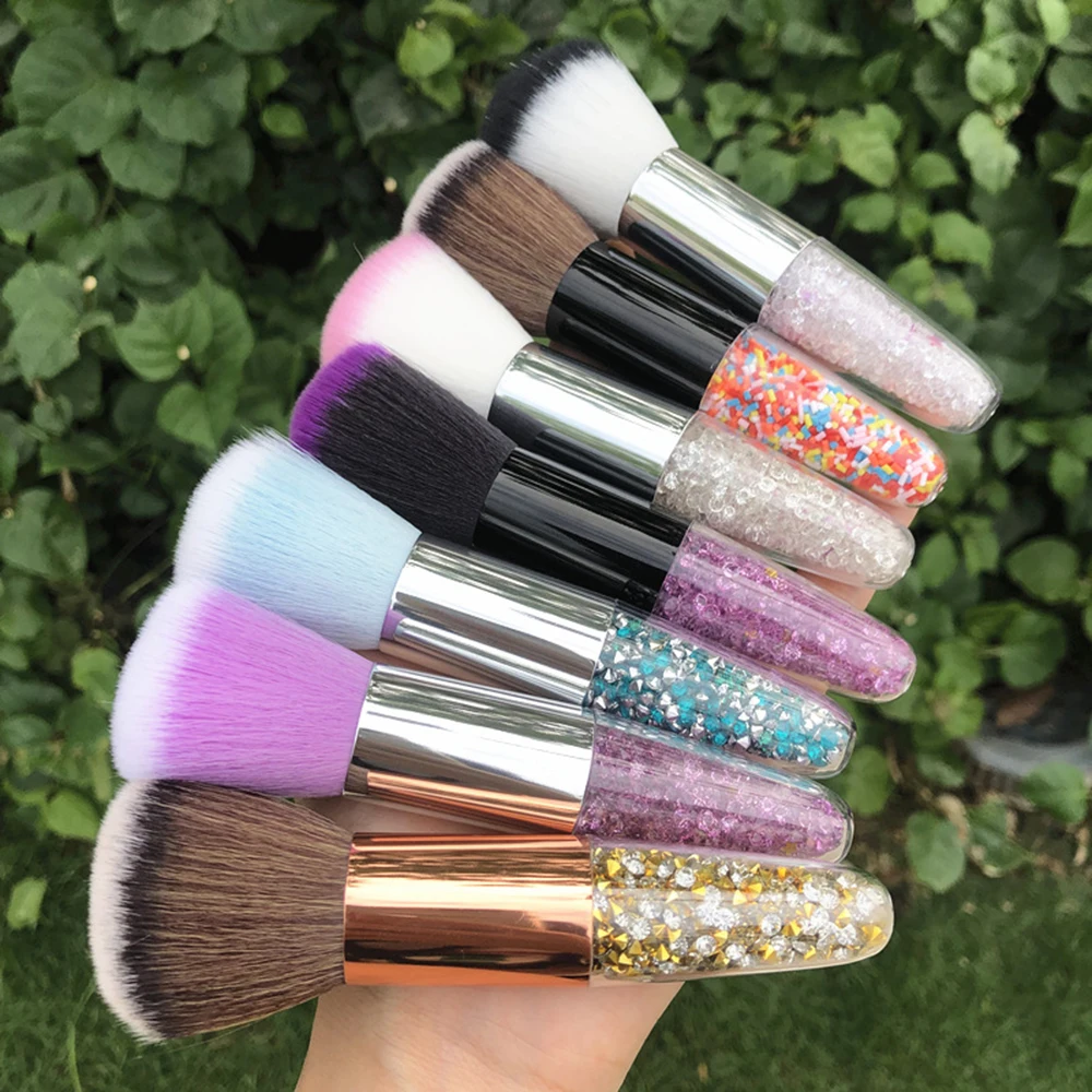 Nail-Diamond-Blusher-Brush-al-a-transparente-maquiagem-em-p-solto ...