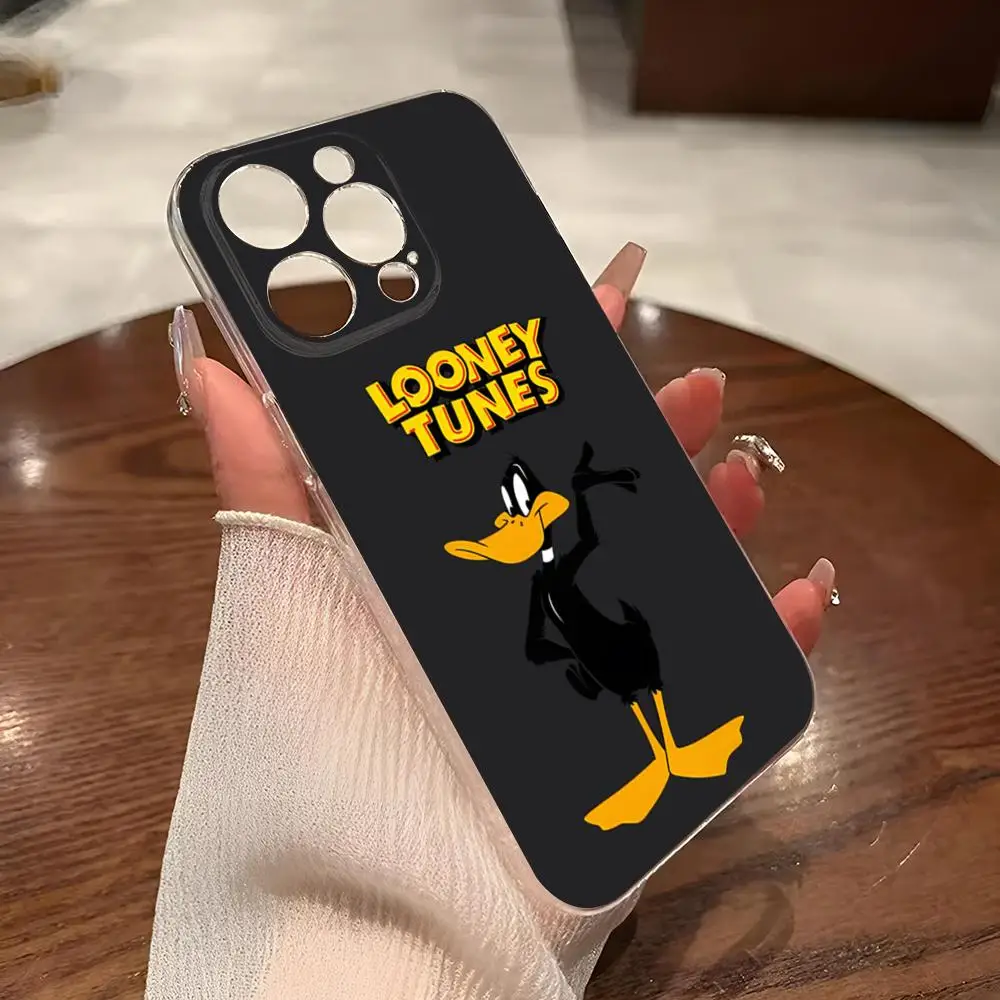 Adorable Duck Transparent Phone Case for IPhone 12 Pro (Z5)